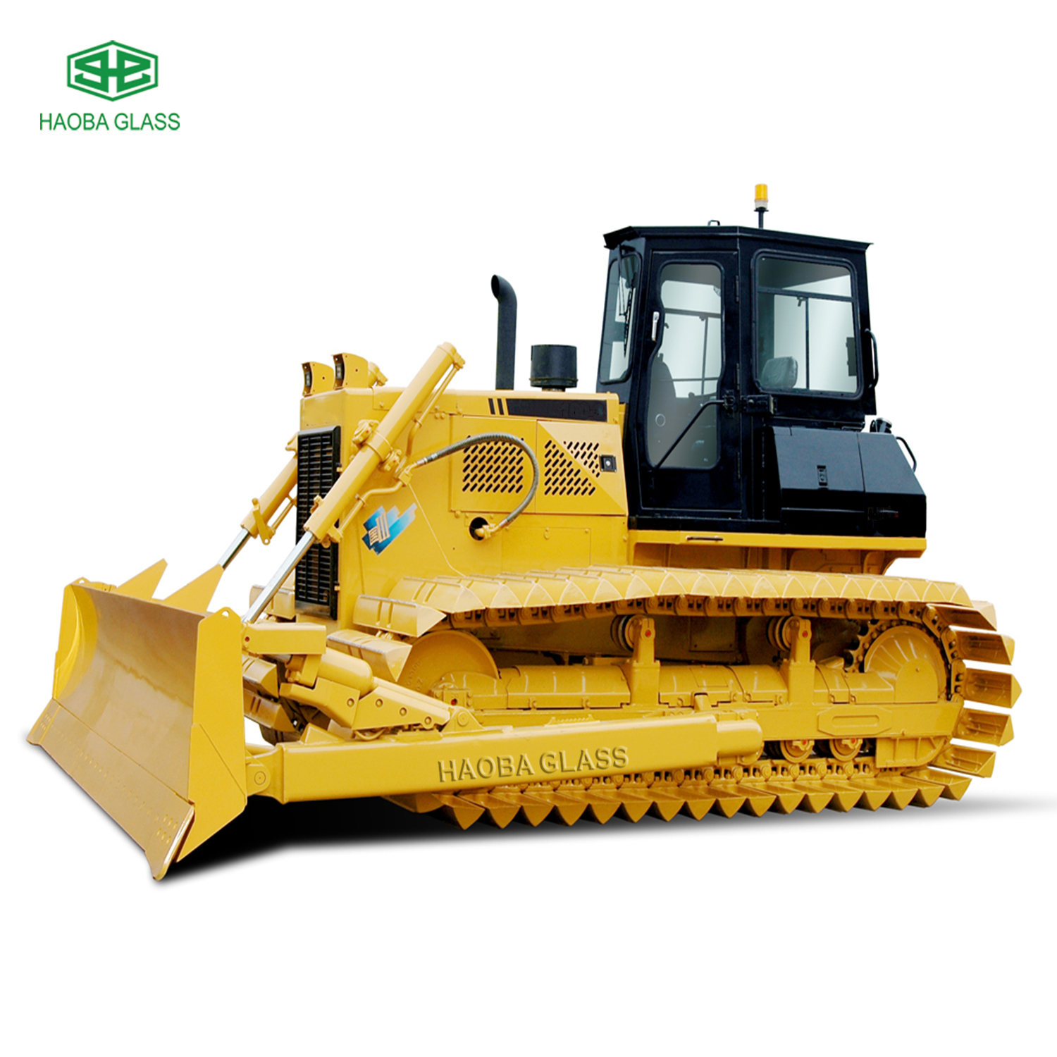 Tempered Earthmover/Pushdozer/Bulldozer Windshield Glass Engineering ...